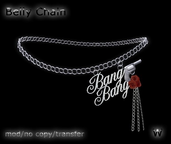 Second Life Marketplace - ~WC~ Belly Chain "bang bang"