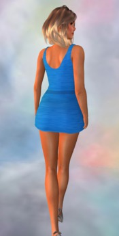 Second Life Marketplace - ** JC ** Andrea Violet Dress - Maitreya
