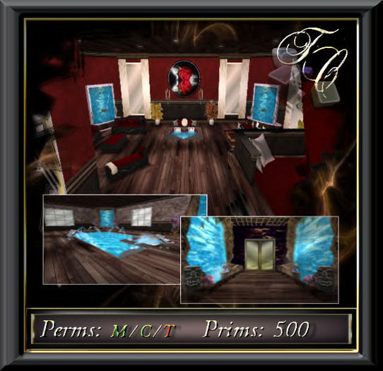 Second Life Marketplace - FC-Skybox-House-Home Romantic Manor of Love ...