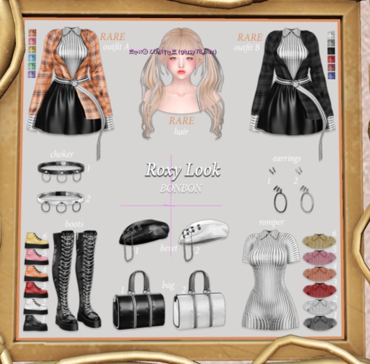 Second Life Marketplace - bonbon - roxy look - outfit B [maitreya] RARE