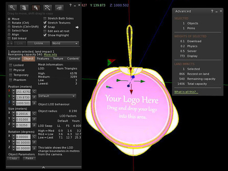 Second Life Marketplace - Cute Sales Tag Label Full Perm { Mesh Promo }