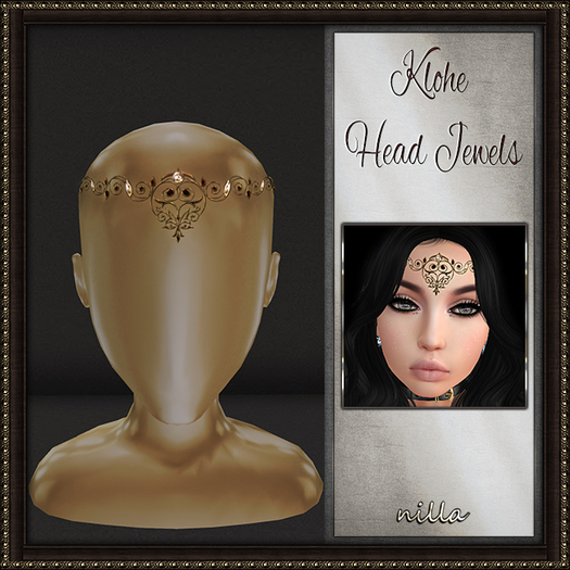 Second Life Marketplace - .:nilla:. - Klohe Head Jewels