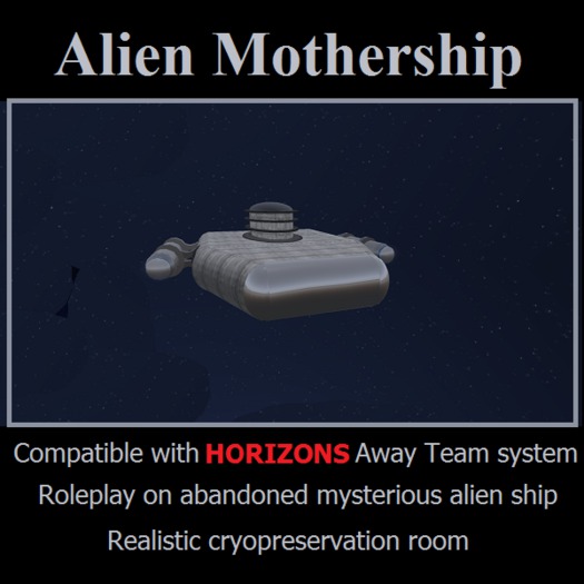 Second Life Marketplace - Alien Mothership boxed