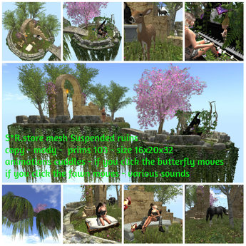 Second Life Marketplace - S*R.store mesh Suspended ruins