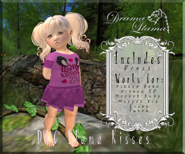 Second Life Marketplace - DLC Llama Kisses