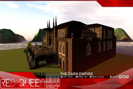 Second Life Marketplace - 【ⓇⓆ】The Dark Empire (Castle)