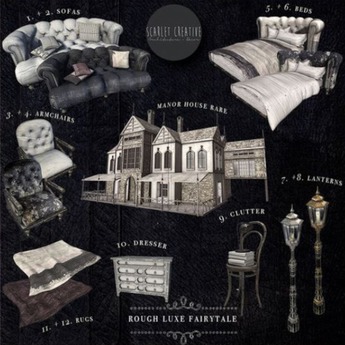 Second Life Marketplace - Scarlet Creative - Epiphany - RL Manor House ...