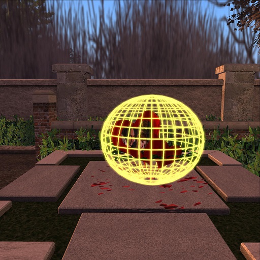 Second Life Marketplace - Rotation ball with frame (yellow)