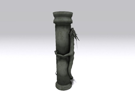 Second Life Marketplace - Dragon Pillar V1 Full Perm Mesh