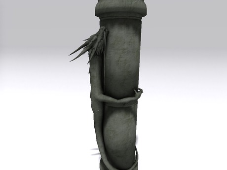 Second Life Marketplace - Dragon Pillar V1 Full Perm Mesh