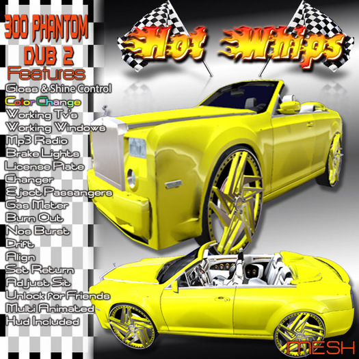 Second Life Marketplace - {HW}300 PHANTOM HYBRID DUB 2 (boxed)