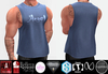 Second Life Marketplace - Angel Muscle Shirt- Blue, for Mesh and ...