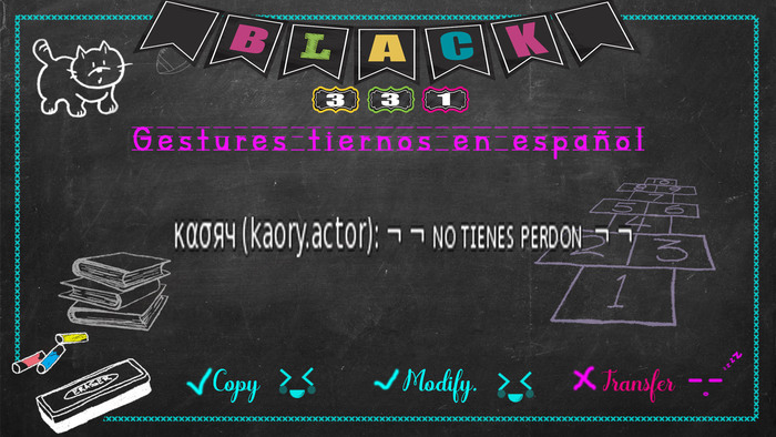 Second Life Marketplace - >Black 331