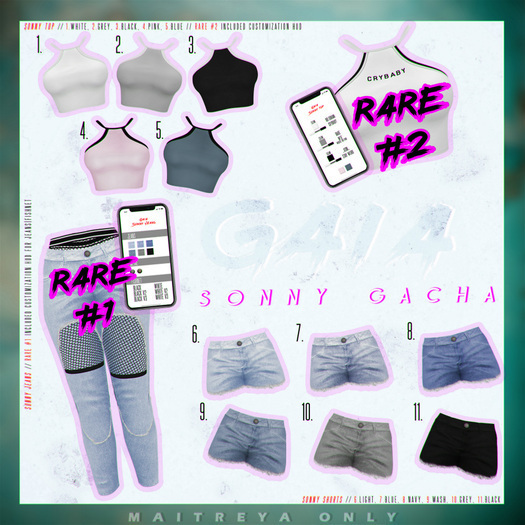 Second Life Marketplace - Gaia - Sonny Shorts #8