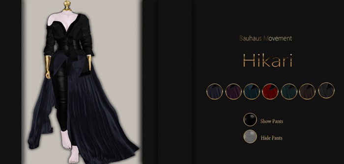 Second Life Marketplace - Bauhaus Movement - Hikari FATPACK