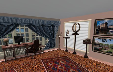 Second Life Marketplace - BOXED - Study Complete Fat Pack - Manor House