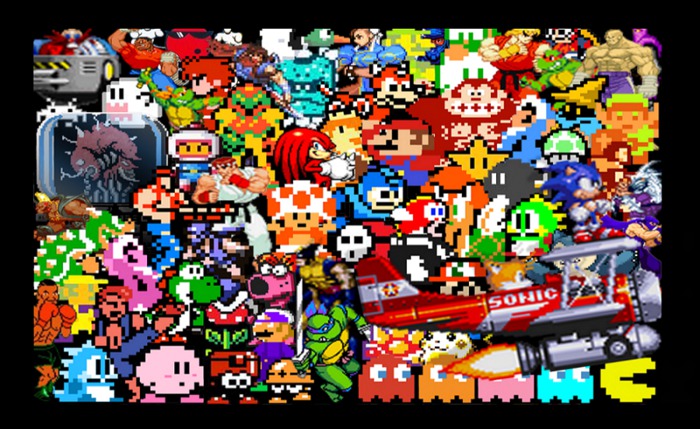 Second Life Marketplace - *6KW* FULL PERM Retro Video Game Characters ...