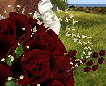 Second Life Marketplace - CJ Rose Bouquet for my Love