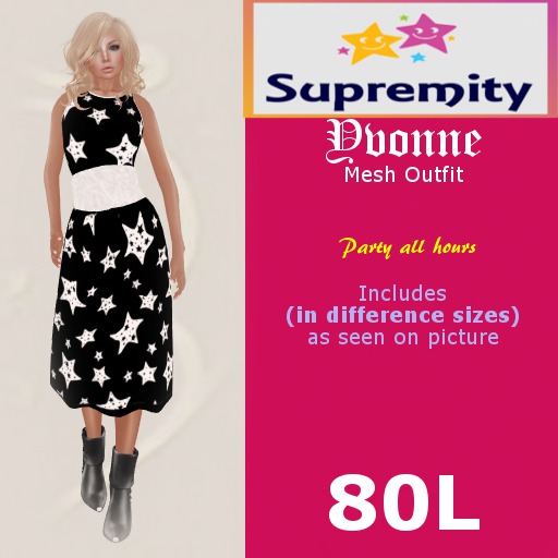 Second Life Marketplace - [Supremity] Woman's Outfit - Yvonne