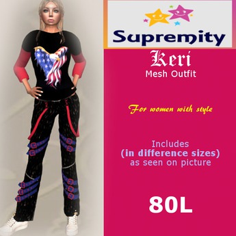 Second Life Marketplace - [Supremity] Woman's Outfit - Keri