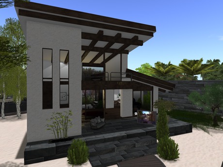 Second Life Marketplace - Atrium modern Mesh House