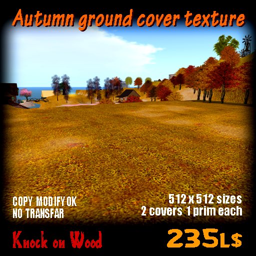Second Life Marketplace - [KoW] Autumn ground cover texture