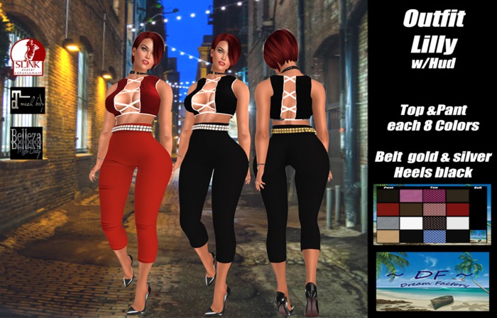 Second Life Marketplace - ~DF~Outfit Lilly w/Hud