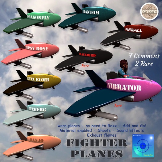 Second Life Marketplace - [Boomerang] Iceberg Plane Box