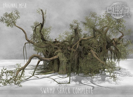 Second Life Marketplace - -DRD- Swamp Shack - Complete