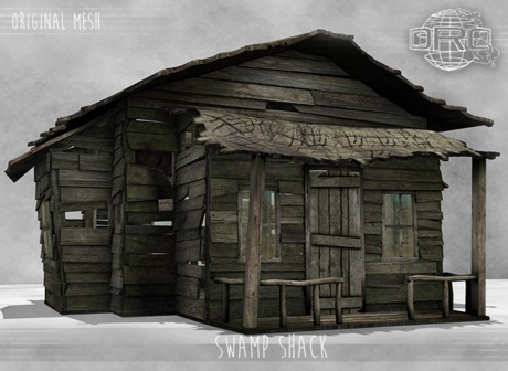Second Life Marketplace - -DRD- Swamp Shack - Complete
