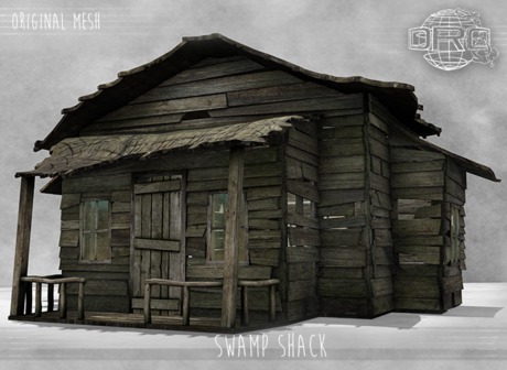 Second Life Marketplace - -DRD- Swamp Shack - Shack
