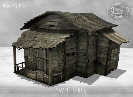 Second Life Marketplace - -DRD- Swamp Shack - Shack