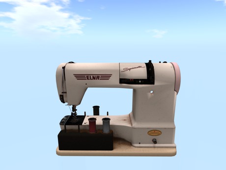Second Life Marketplace - SR.store mesh full perm Sewing machine