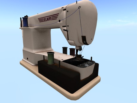 Second Life Marketplace - SR.store mesh full perm Sewing machine