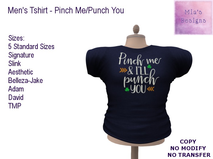 Second Life Marketplace - Mia's Designs - Pinch Me/Punch You
