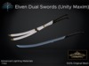 Second Life Marketplace - SF:: Elven Dual Swords Unity (Boxed)