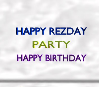 Second Life Marketplace - .:GBH:. Happy rezday birthday Party 3D textures