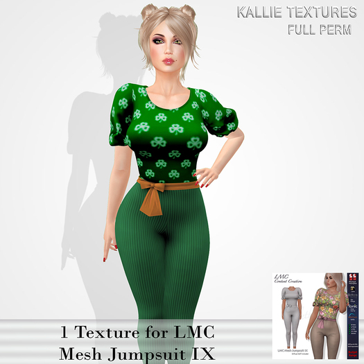 Second Life Marketplace - KJ LMC Jumpsuit IX TEXTURES - PATRICK 1 ...