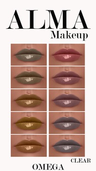 Second Life Marketplace - ALMA Makeup - Miss Brown - Omega