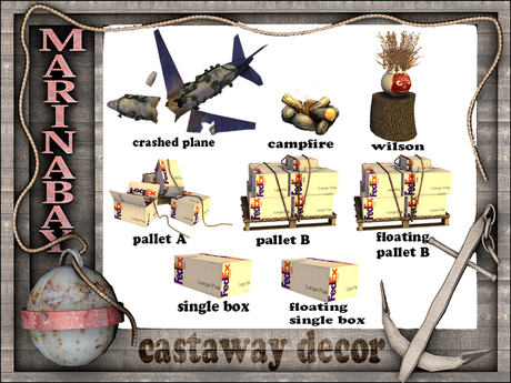 Second Life Marketplace - castaway decor