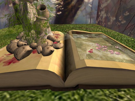 Second Life Marketplace - Fantasy Pop-Up Book ~ Spring Waterfall Pond