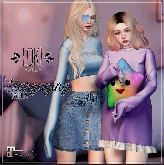 Second Life Marketplace - 01. RARE Loki - Stargazing GACHA - Dress ...