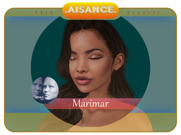Second Life Marketplace - .AISANCE. GENUS FACE SKIN APPLIER: MARIMAR (DEMO)
