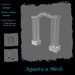 Second Life Marketplace - Aquatica Mesh - AM024200 Garden Arch