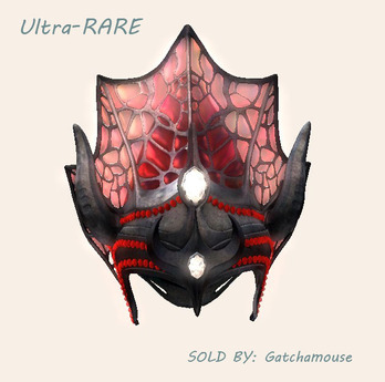 Second Life Marketplace - [The Forge] Drulla Headpiece, Black UltraRare