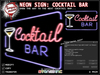 Second Life Marketplace - [Tampon Inside] Neon Sign "COCKTAIL BAR"