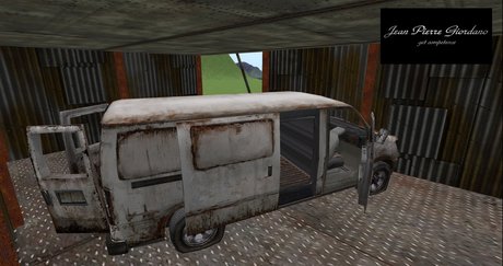 Second Life Marketplace - damaged Van mesh