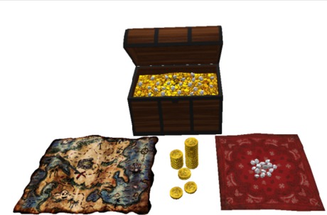 Second Life Marketplace - SW Pirates Treasure Set
