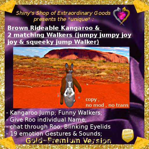Second Life Marketplace - ^..^ Roo Jumper Brown *wearable* *19 ...