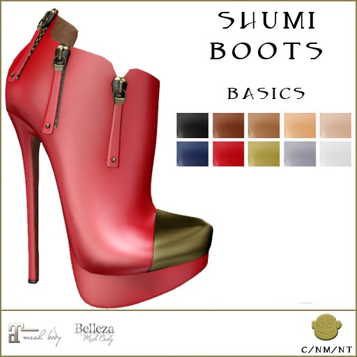 Second Life Marketplace - BM Shumi Boots DEMO